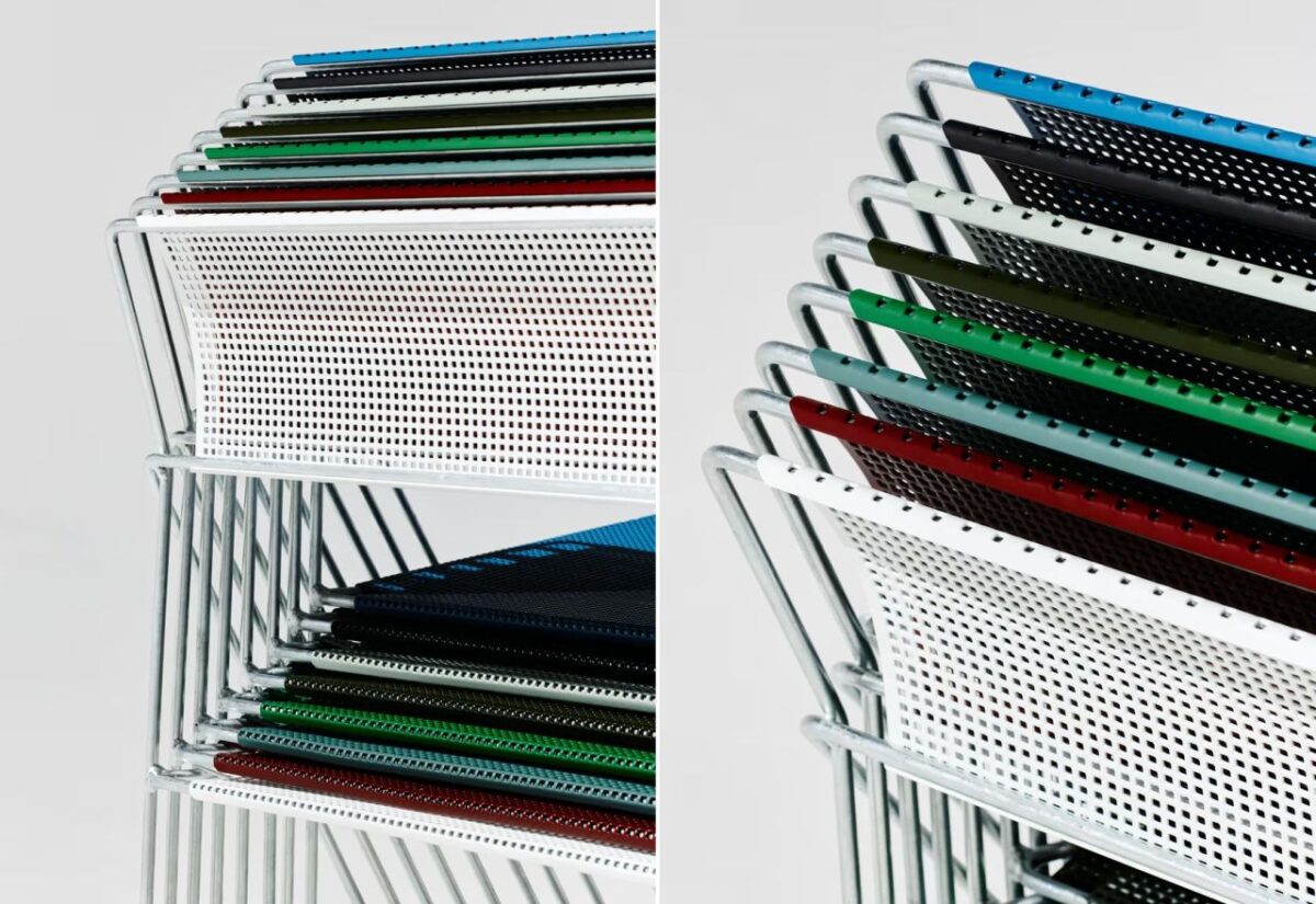 HAY Revives the Iconic Stackable X-Line Chair