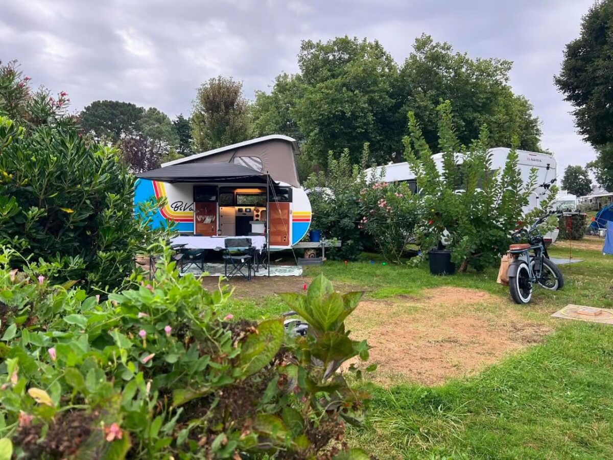 Bivan Campervan Trailer Sleeps Four People in Compact Interior