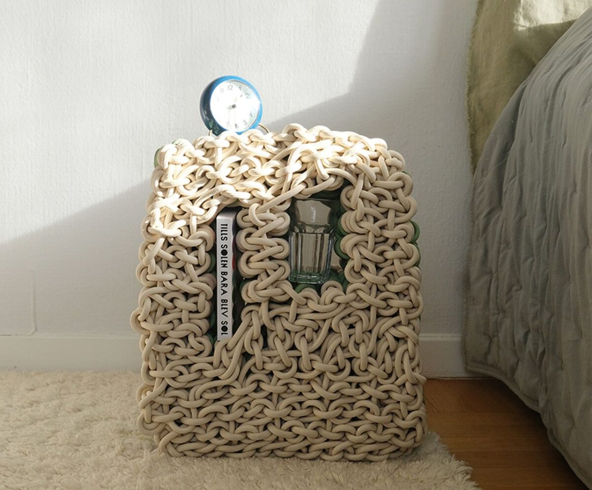 Colorful Shape-Shifting Furniture Made From Climbing Rope