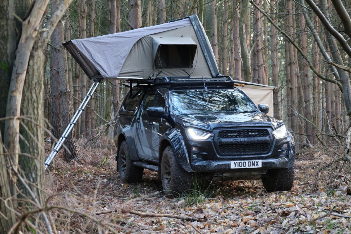 Isuzu UK launches New Basecamp Camper With Rooftop Tent