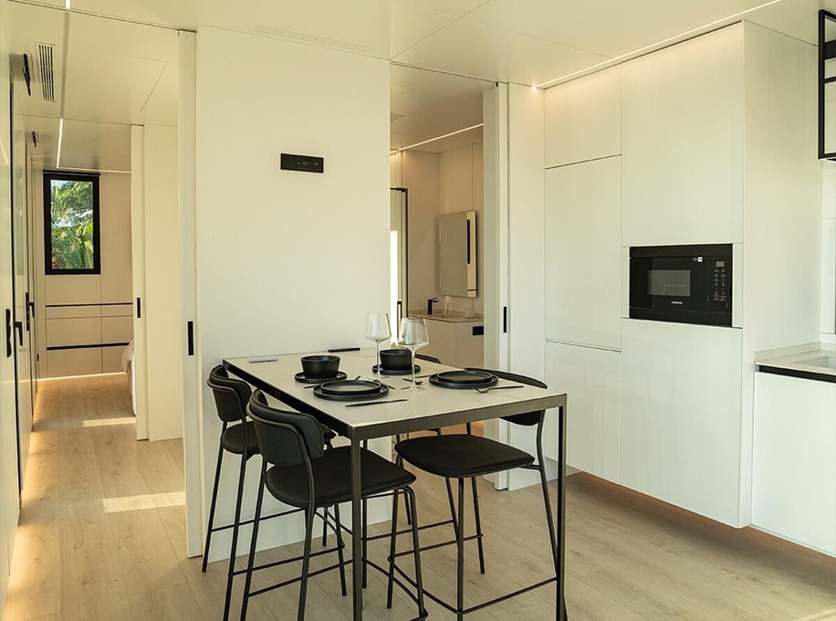 KEU Spain Family Prefab Tiny Home Withstands Extreme Weather