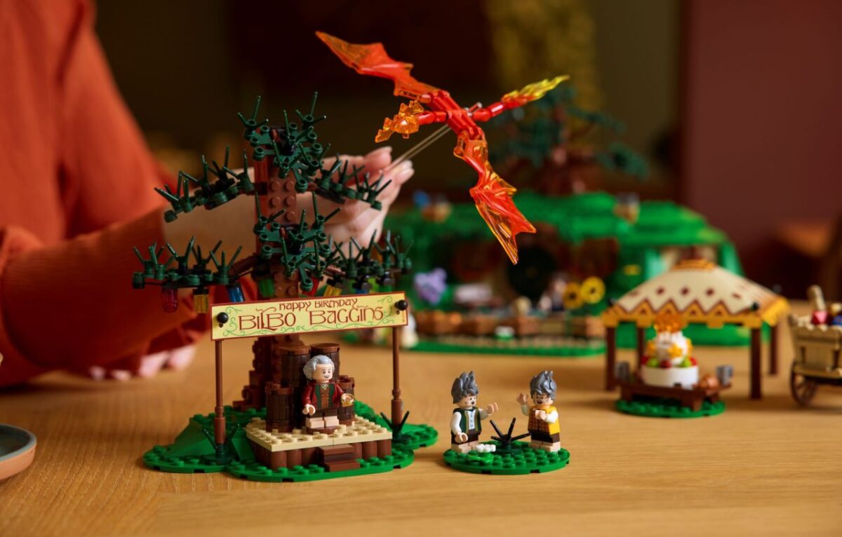 The Shire LEGO set Makes You Part of Bilbo's Eleventy-First Birthday