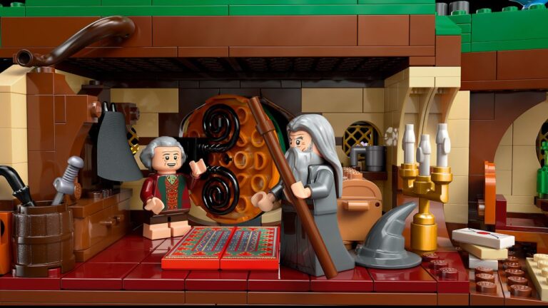 The Shire LEGO set Makes You Part of Bilbo's Eleventy-First Birthday
