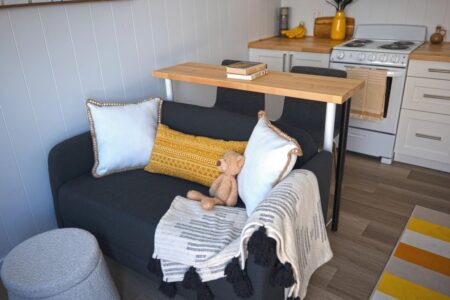 Jason Tiny House is Sleek ADU With Efficient Space for Two