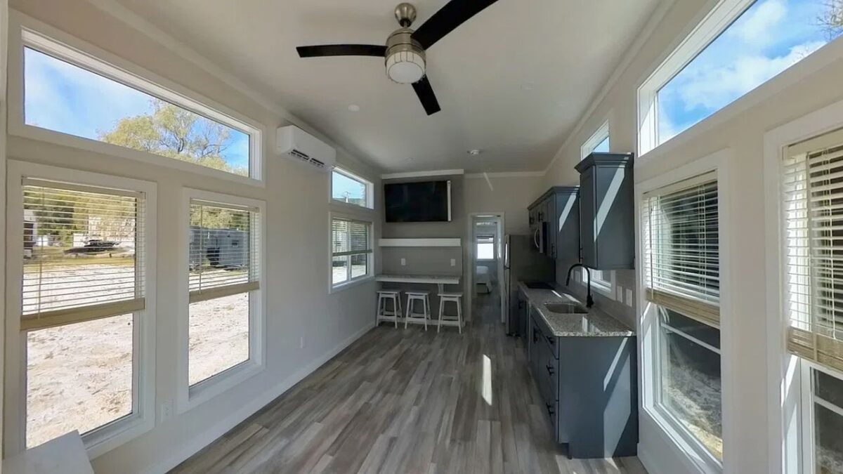 400 sq. ft. Modern Wedge Tiny House is on Sale for $109K
