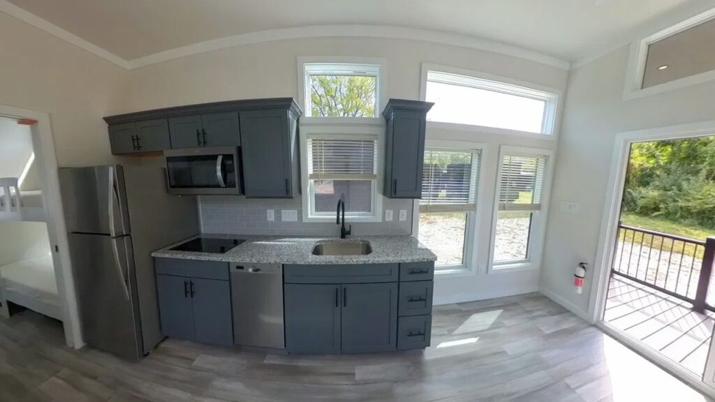 400 sq. ft. Modern Wedge Tiny House is on Sale for $109K