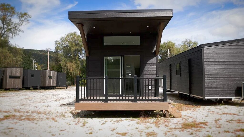 400 sq. ft. Modern Wedge Tiny House is on Sale for $109K