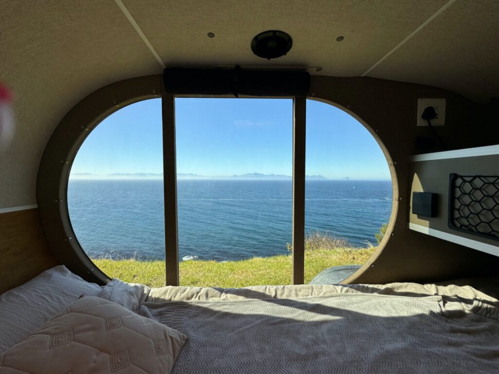 Naledi Teardrop Trailer has High-end Amenities and Big Glazing
