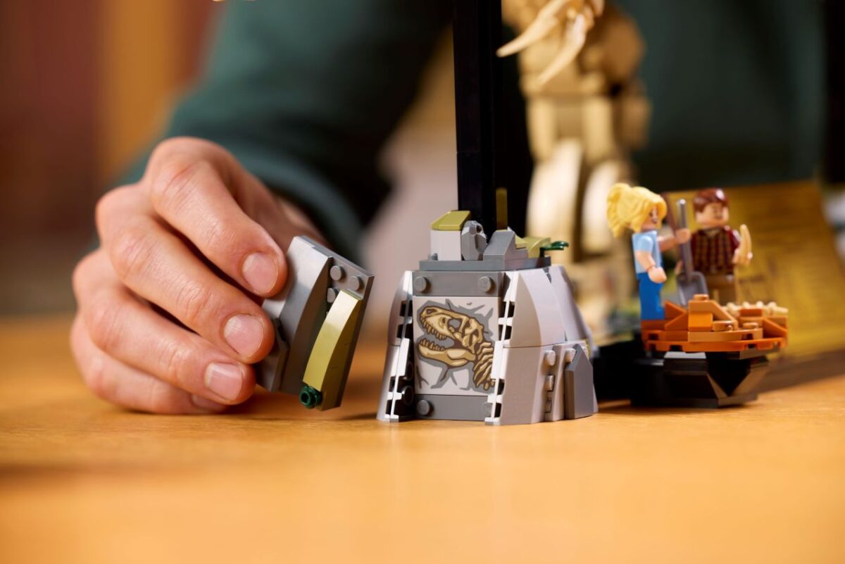LEGO Brings Most Realistic T-Rex Skeleton for Jurassic Park Fans