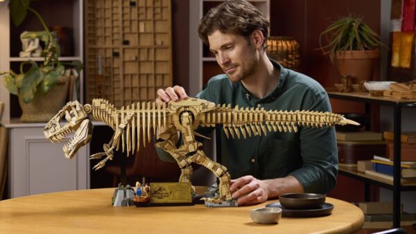 LEGO Brings Most Realistic T-Rex Skeleton for Jurassic Park Fans