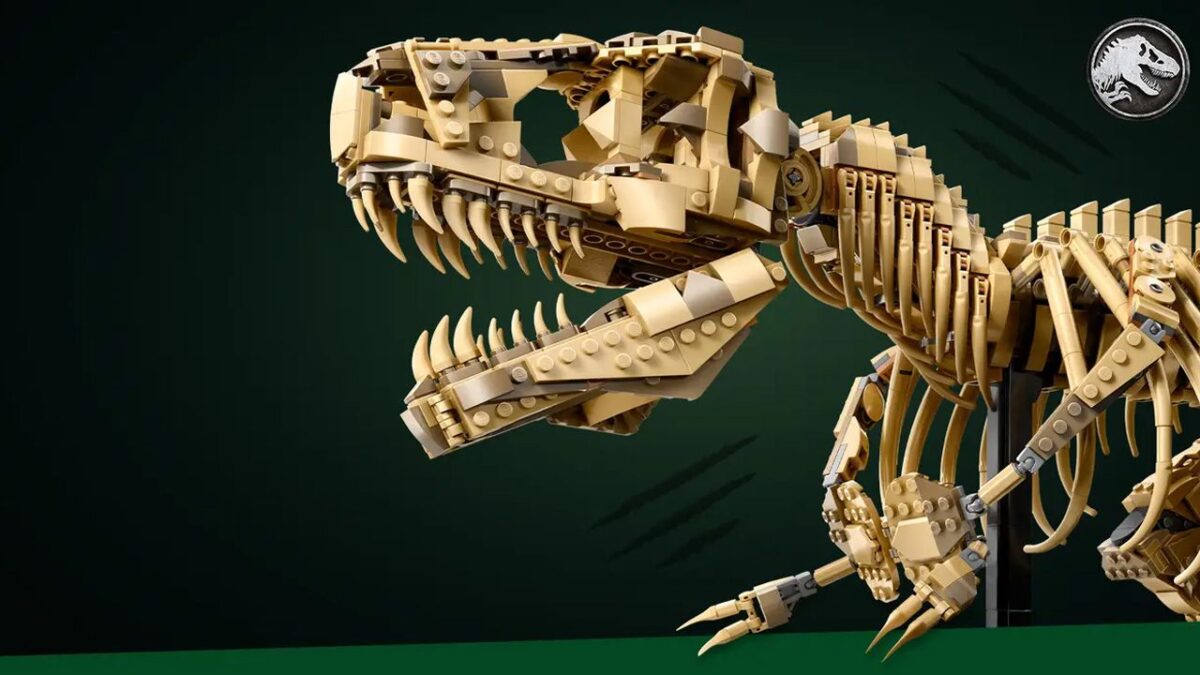 LEGO Brings Most Realistic T-Rex Skeleton for Jurassic Park Fans