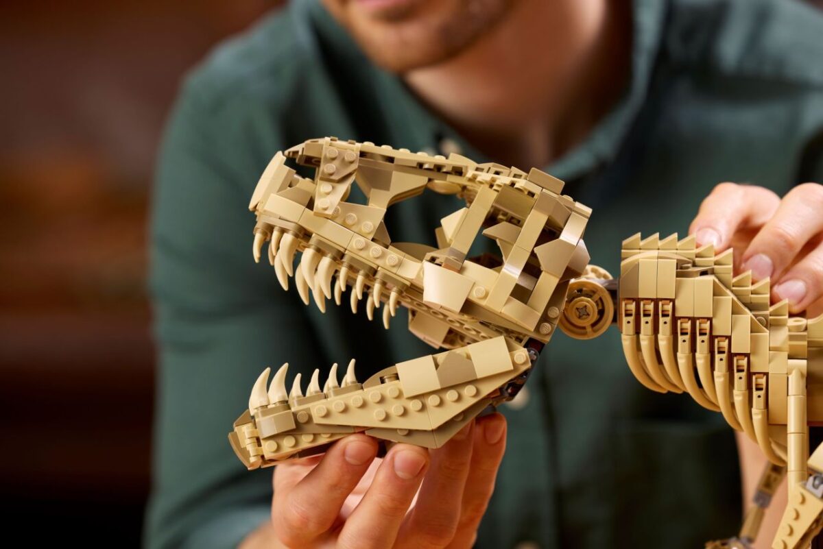 LEGO Brings Most Realistic T-Rex Skeleton for Jurassic Park Fans