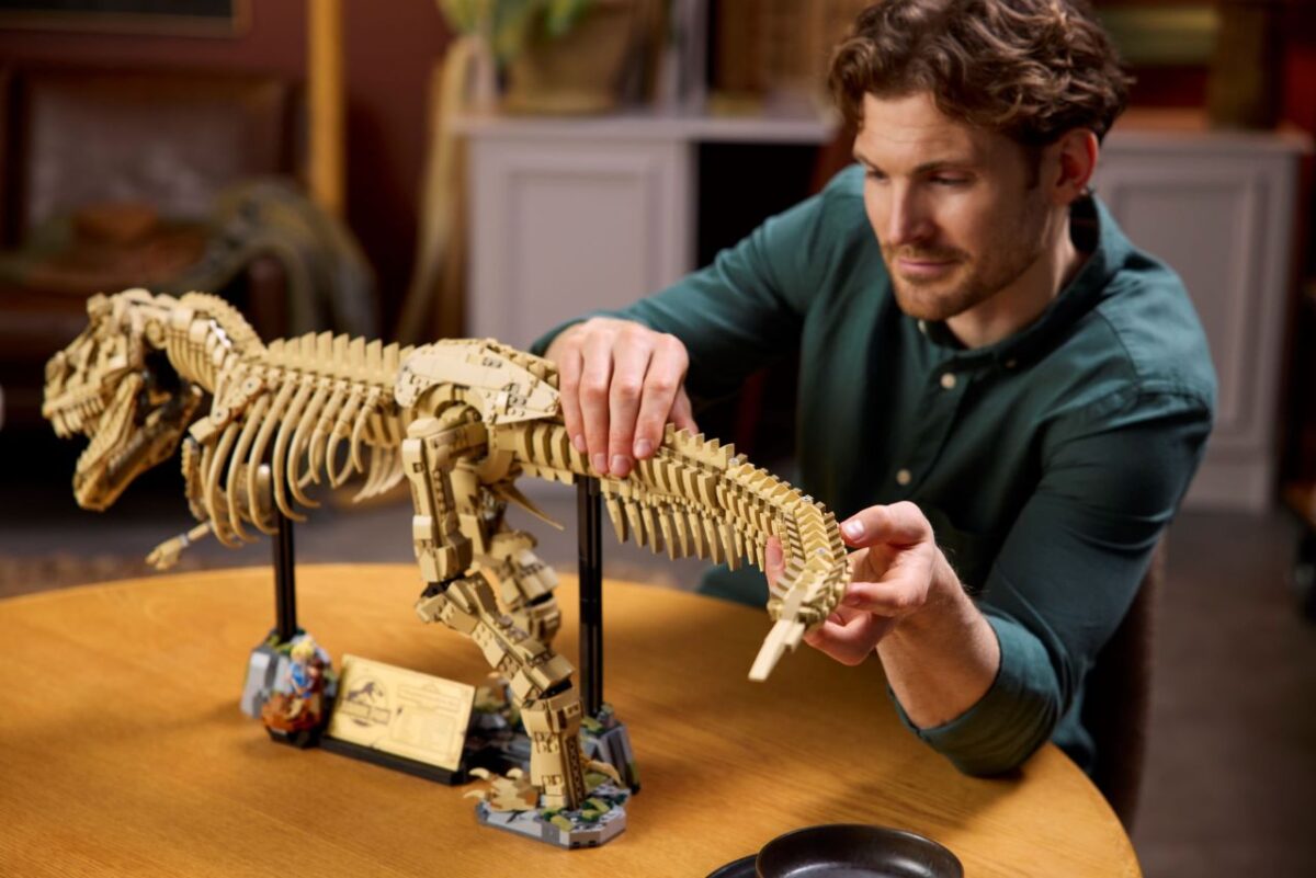 LEGO Brings Most Realistic T-Rex Skeleton for Jurassic Park Fans