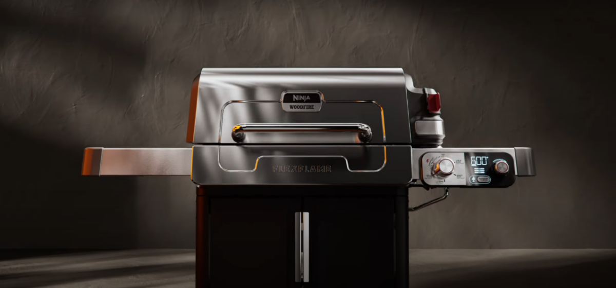 Ninja FlexFlame Grill Puts Griddle, Smoker, Pizza Oven in One Unit