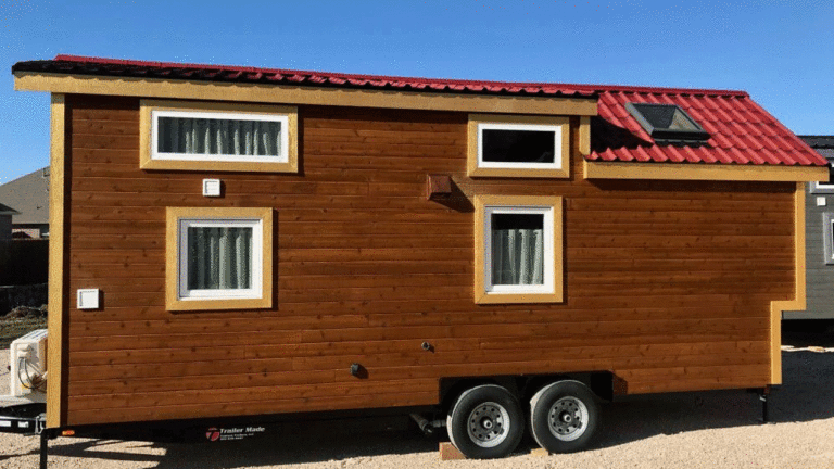 24 ft. Phil Tiny House is Built for Life on the Road, Sleeps Two