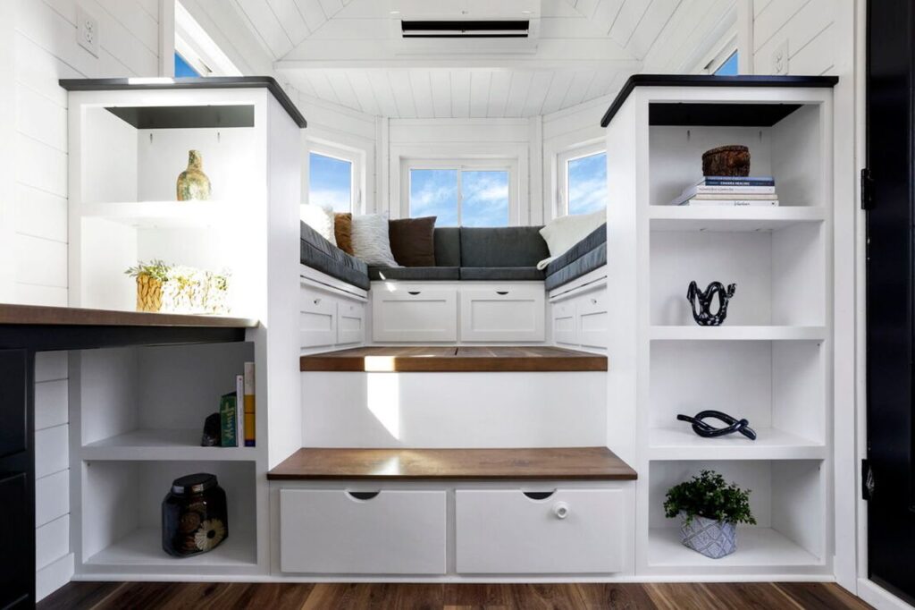 Shadow Tiny House has Modern Design With Practical Storage