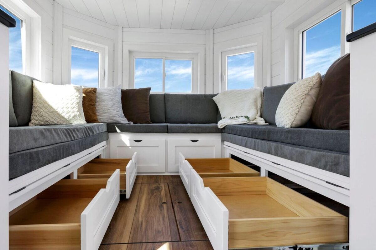 Shadow Tiny House has Modern Design With Practical Storage