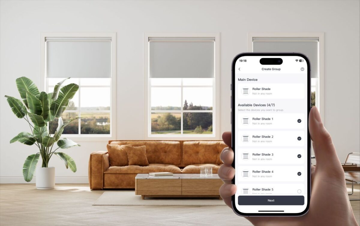 SwitchBot Launches World’s First Adjustable Smart Roller Shades