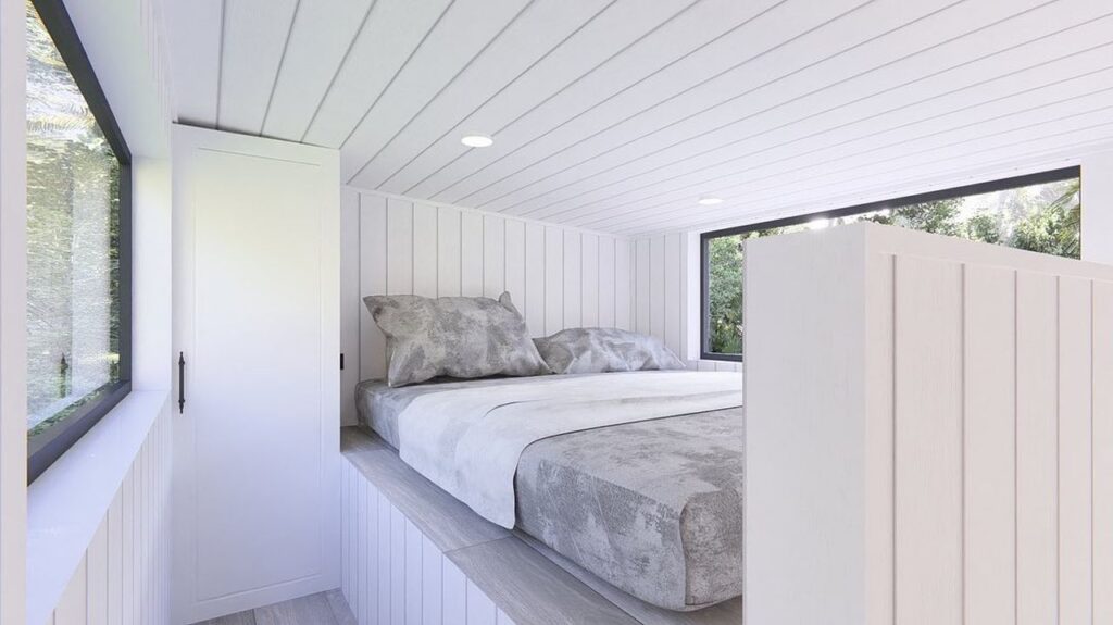Two-Loft Tesla Tiny House Proves Why Less is More