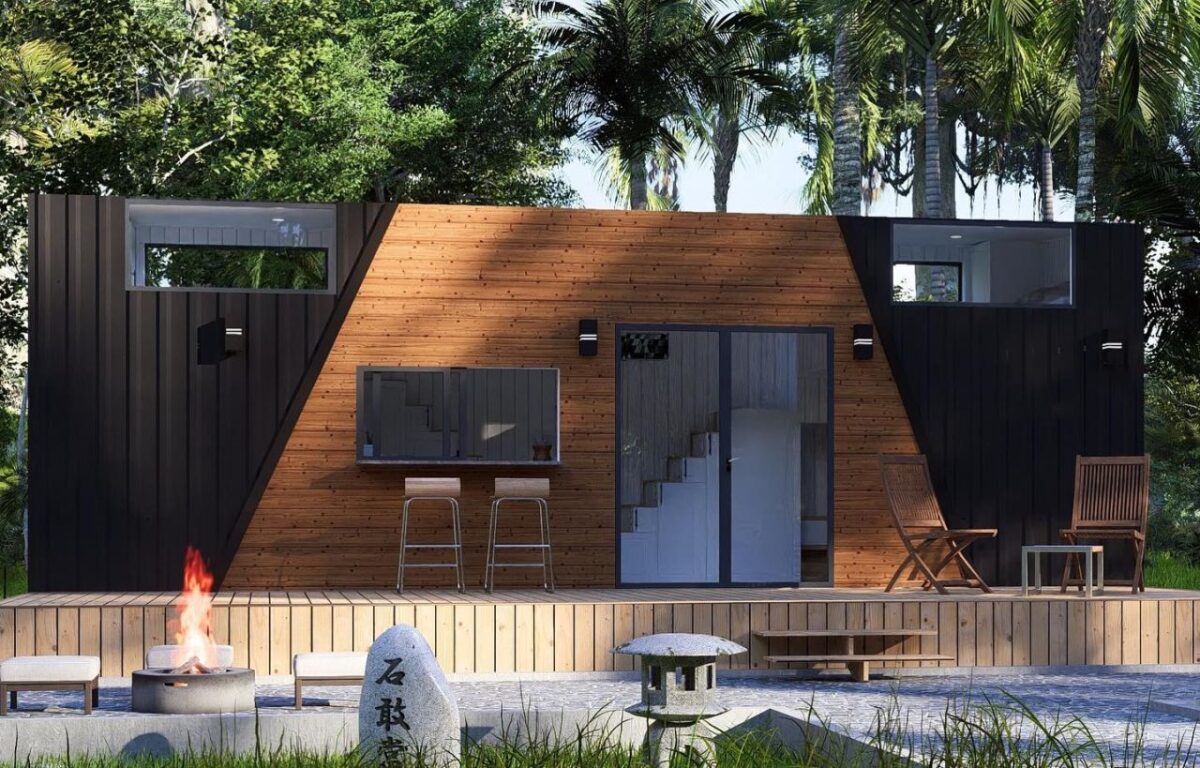Two-Loft Tesla Tiny House Proves Why Less is More