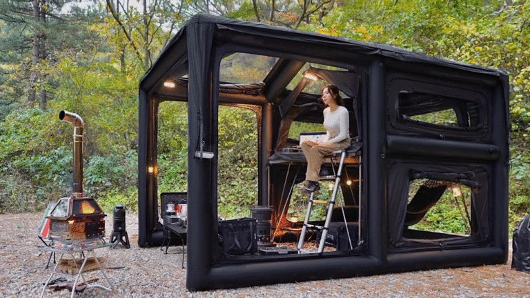 Xenonest is a Two-Story Tent Best-Suited for Bigger Families