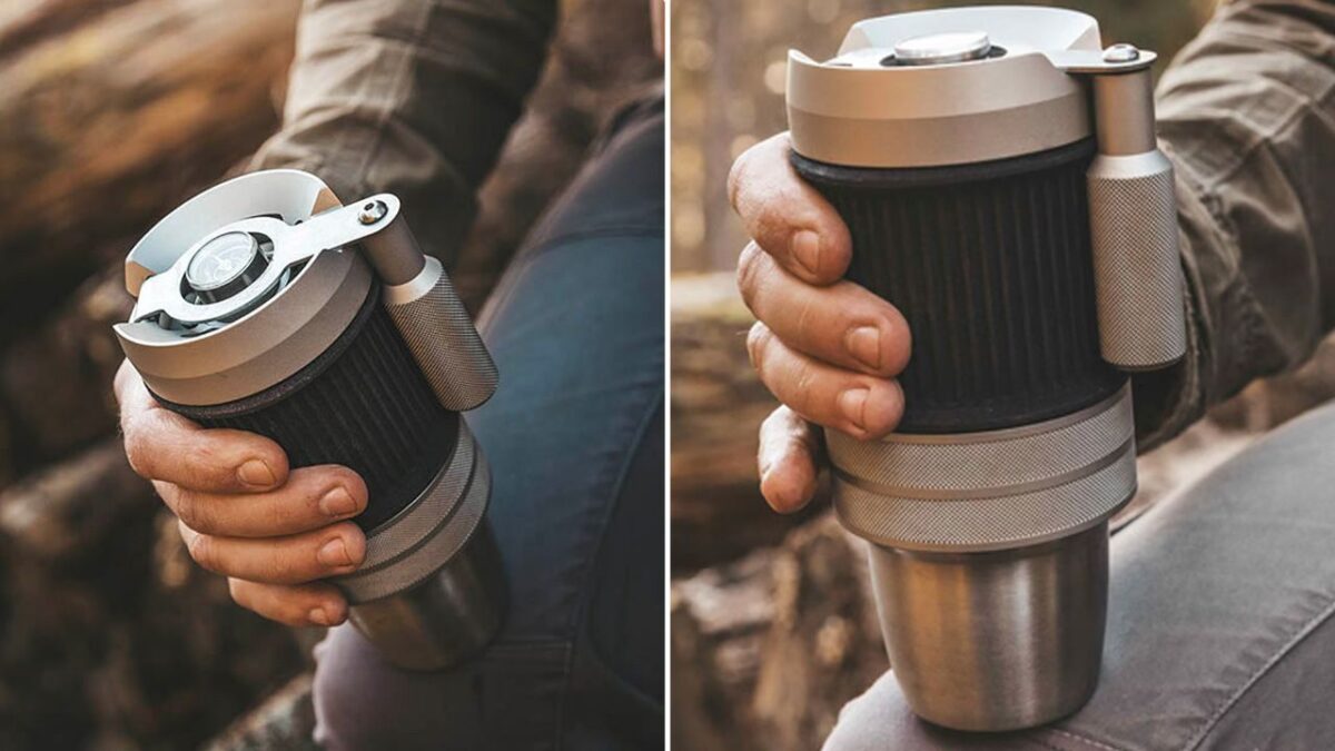 COFFEEJACK V2 Espresso Machine for Rich Brew on the Go
