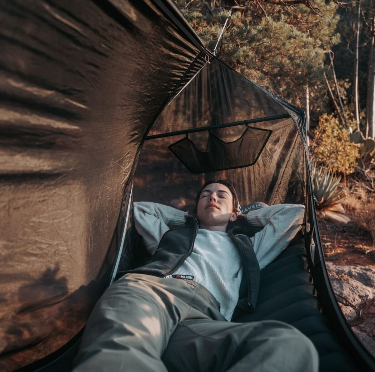 Haven Spectre Tent With Flat Bed is Lightest Backpacking Solution