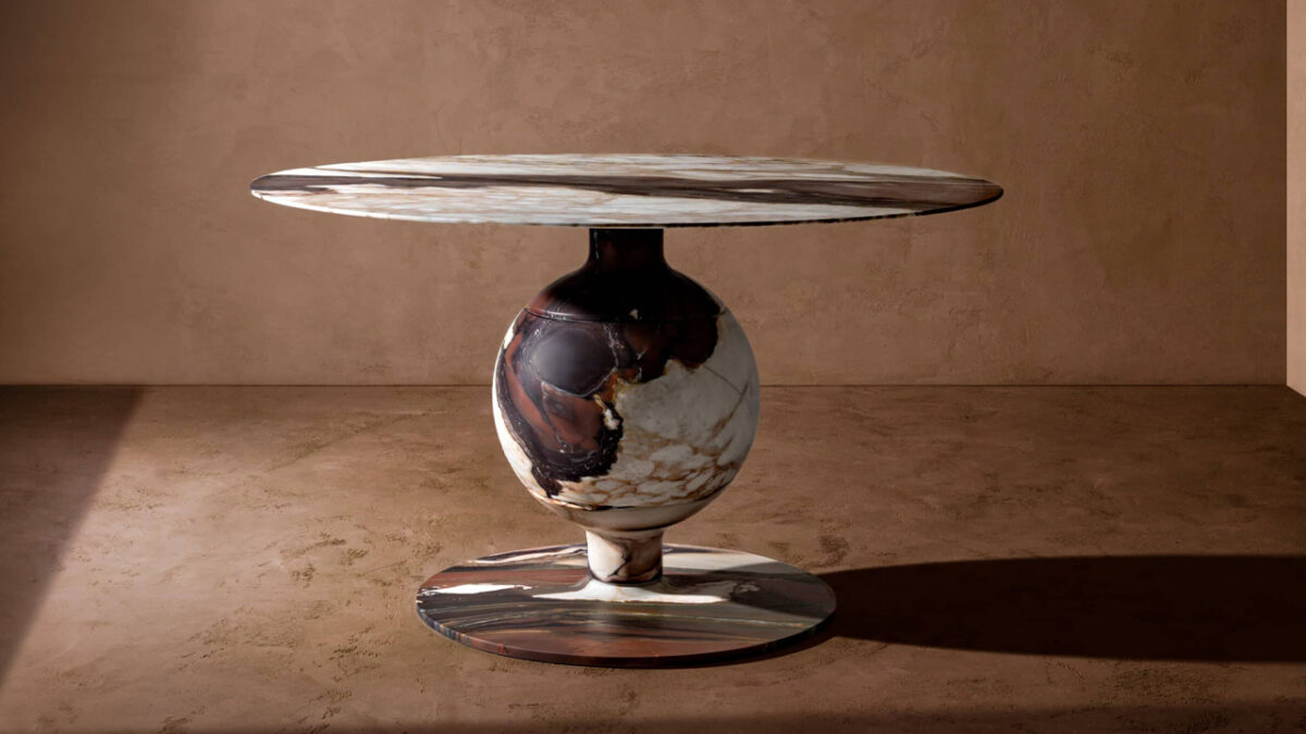 Christophe Pillet Designs King Marble Table for Kreoo