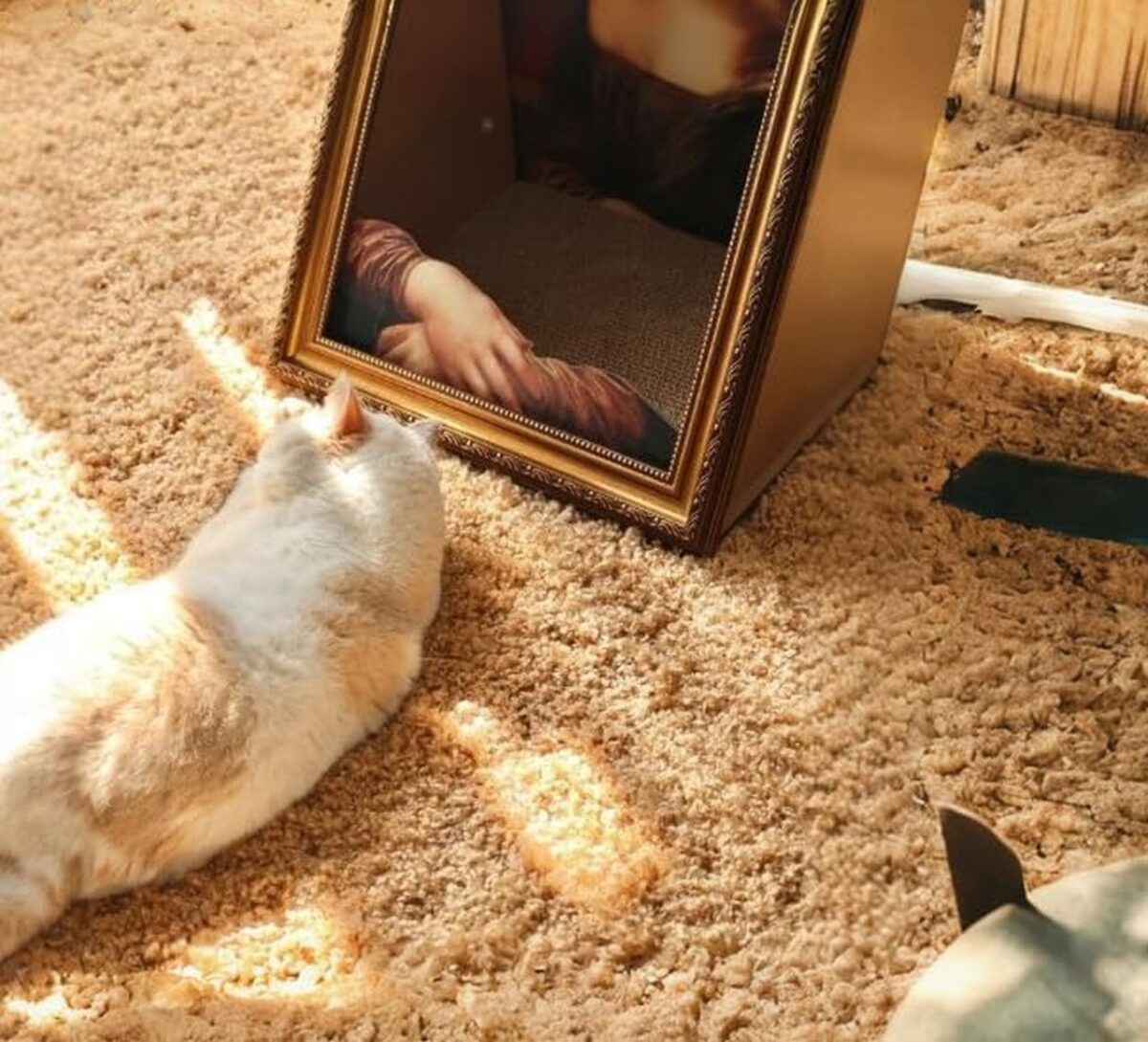 I Found the Best Cat Bed Ever and it Comes With Mona Lisa