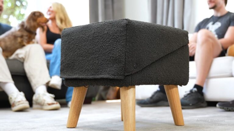 SeatMate Split is Stylish Ottoman That Doubles as Dog Ramp