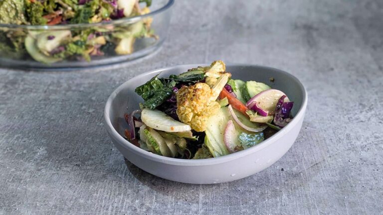 Spring Salad With Lemon Tofu is Best Make-Ahead Easter Side