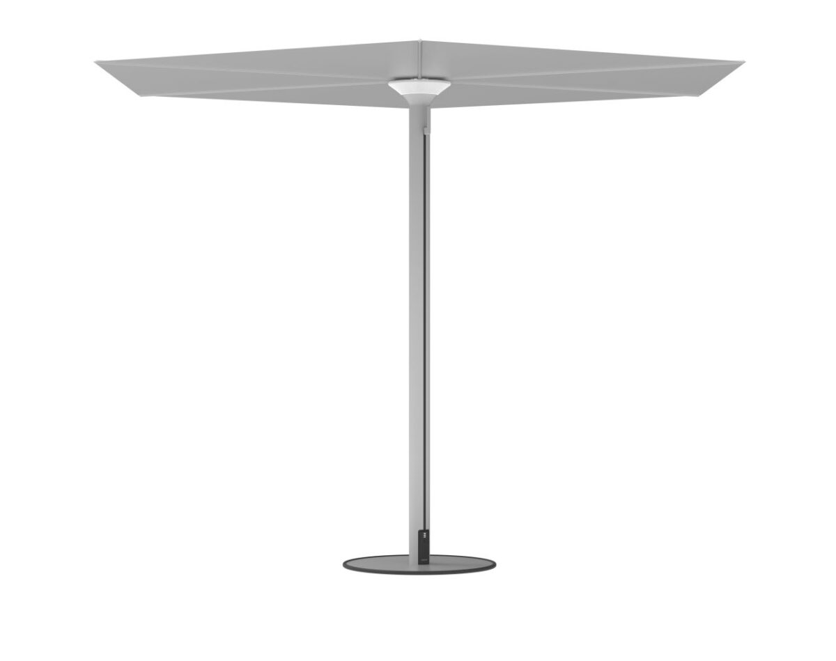 Anamon Parasol Folds Down the Umbrella Inside Its Pole