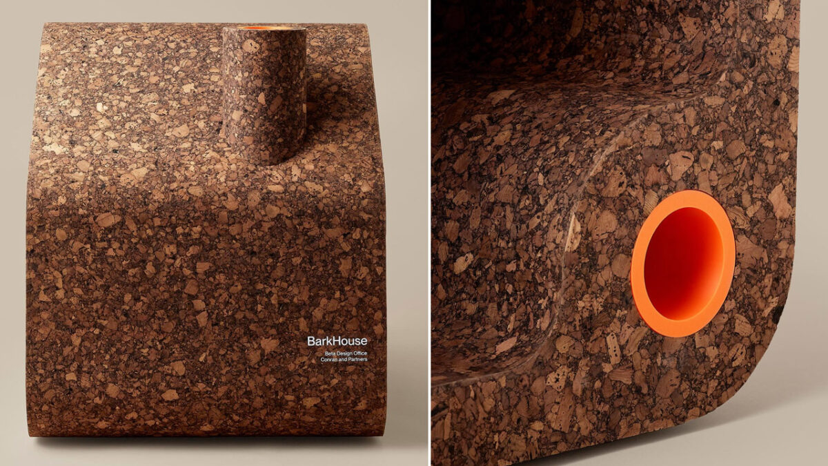 BarkHouse is an Innovative Dog Kennel Made Entirely From Cork