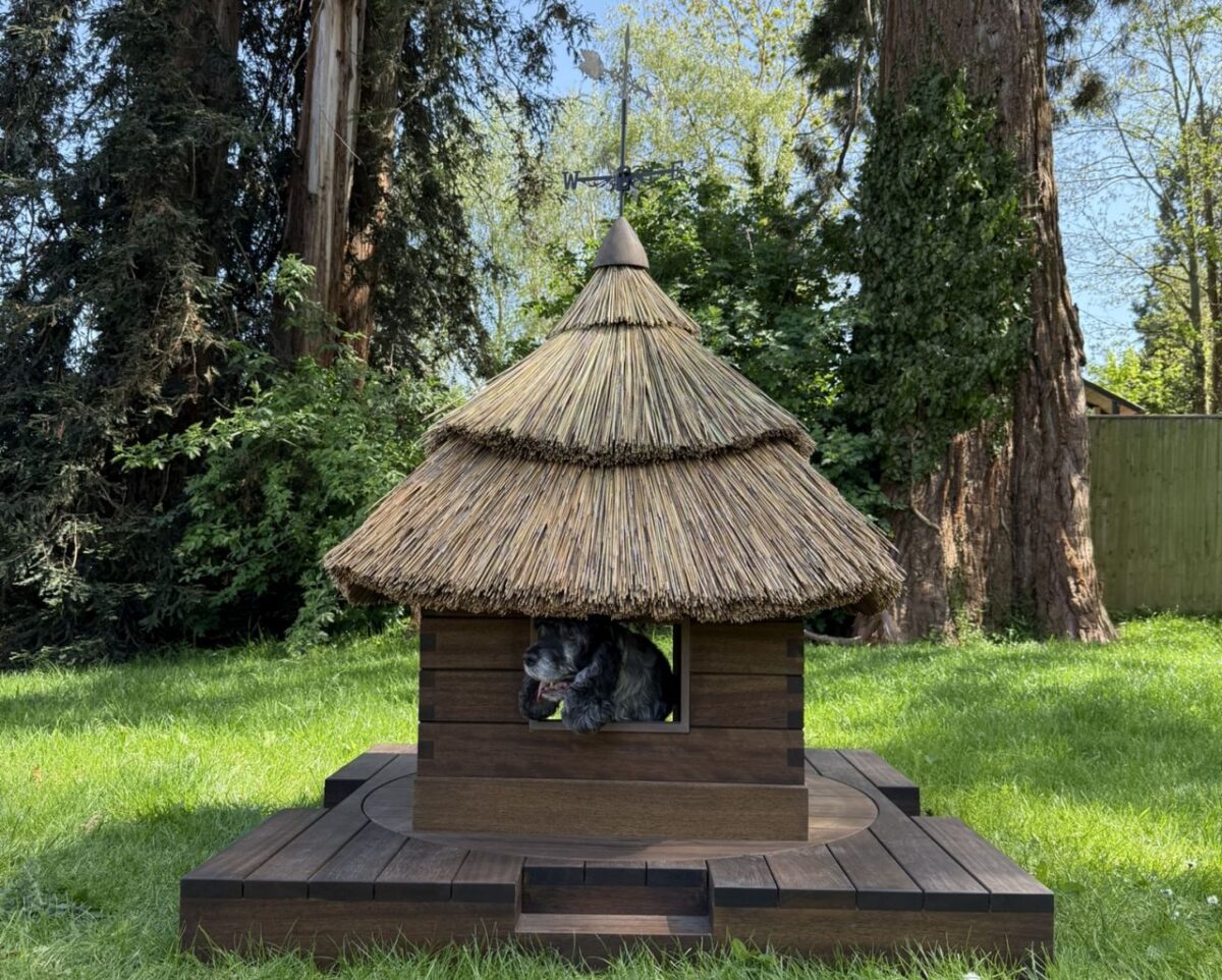 ADAM Architecture's Sustainable Dog House has Rotating Base