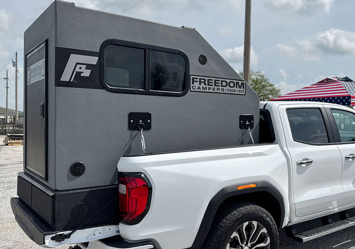 Freedom Camper Turns Trailer, Truck into All-Season Camping Pod
