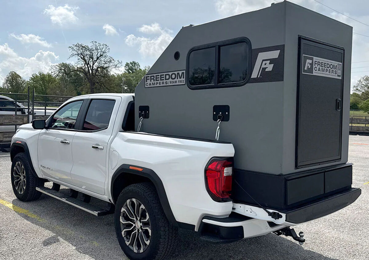 Freedom Camper Turns Trailer, Truck into All-Season Camping Pod