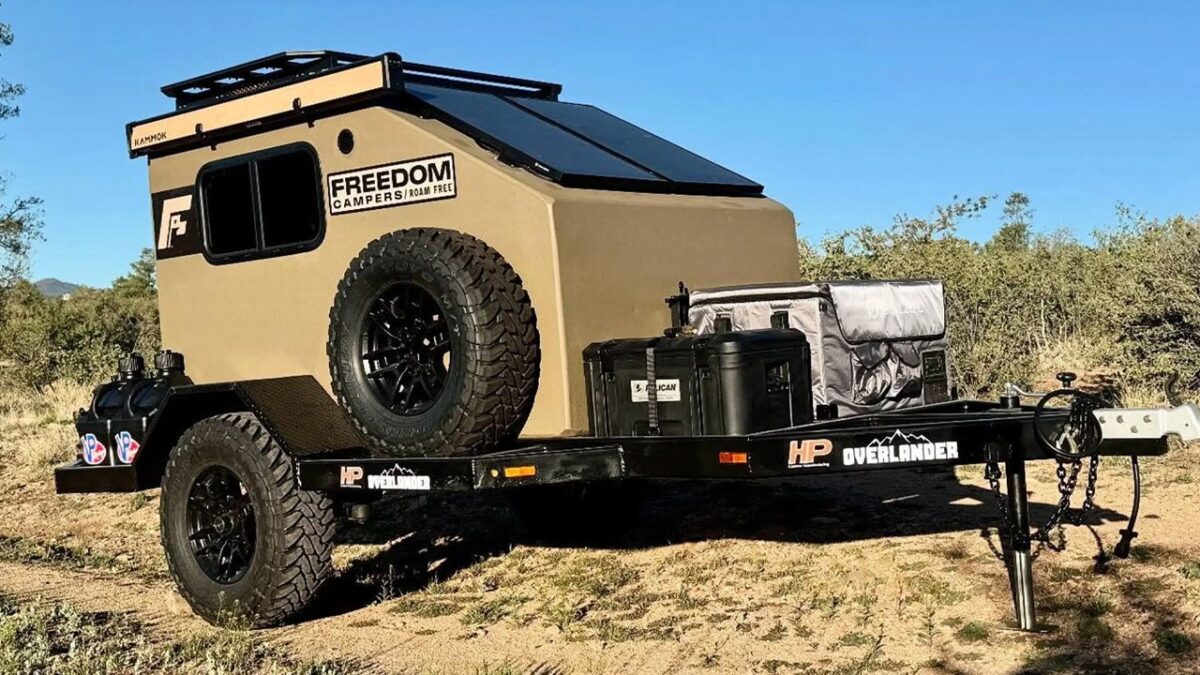 Freedom Camper Turns Trailer, Truck into All-Season Camping Pod