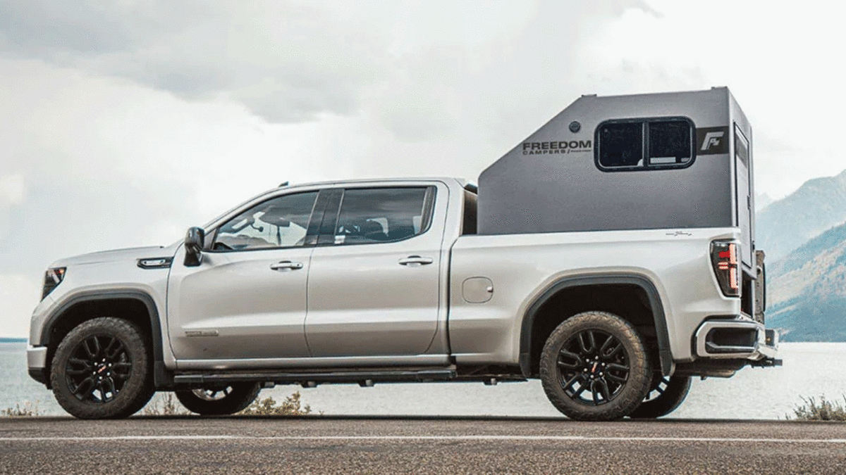 Freedom Camper Turns Trailer, Truck into All-Season Camping Pod
