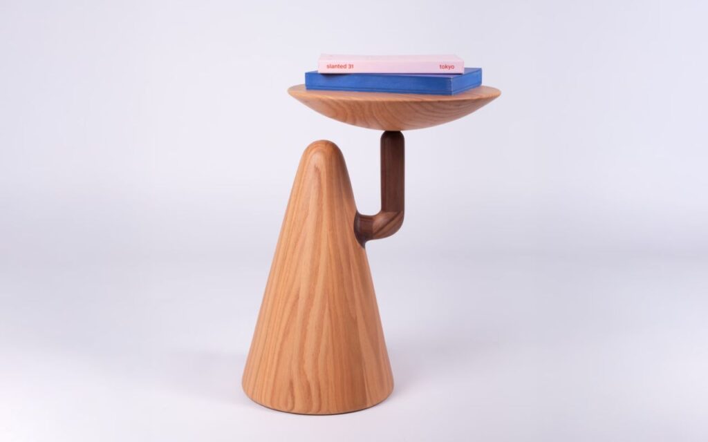 Helping Hand Side Table Always Waits on Your Hand and Foot