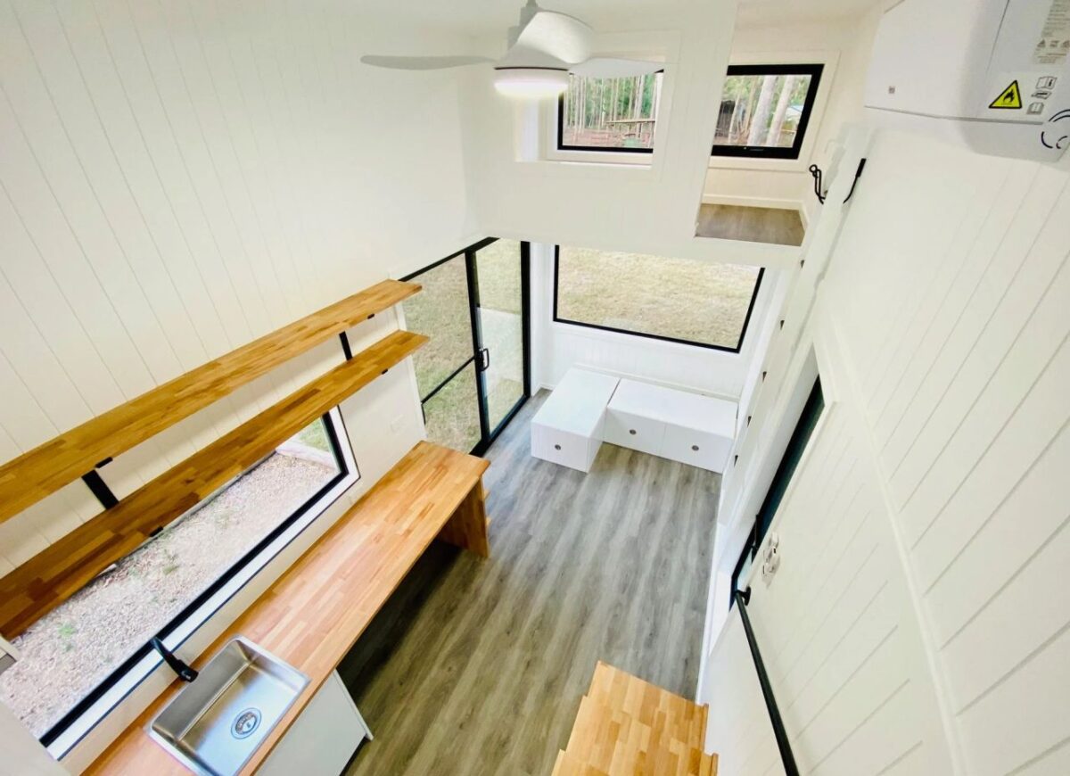 Dual-Loft Avanti Plus Tiny House is in Harmony With Nature