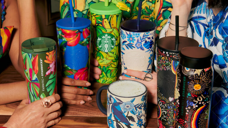 Starbucks + FARM Rio Bring Summer Drinkware Collection