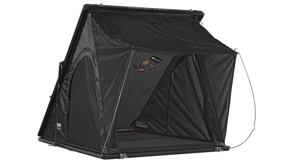 Mars Aeroblade is World’s Slimmest Hardshell Rooftop Tent for EVs
