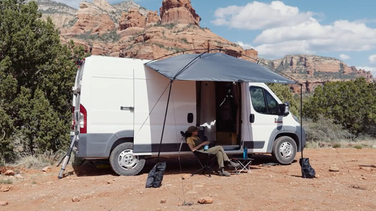 MoonShade Pro Portable Awning is LEGO for Outdoor Enthusiasts