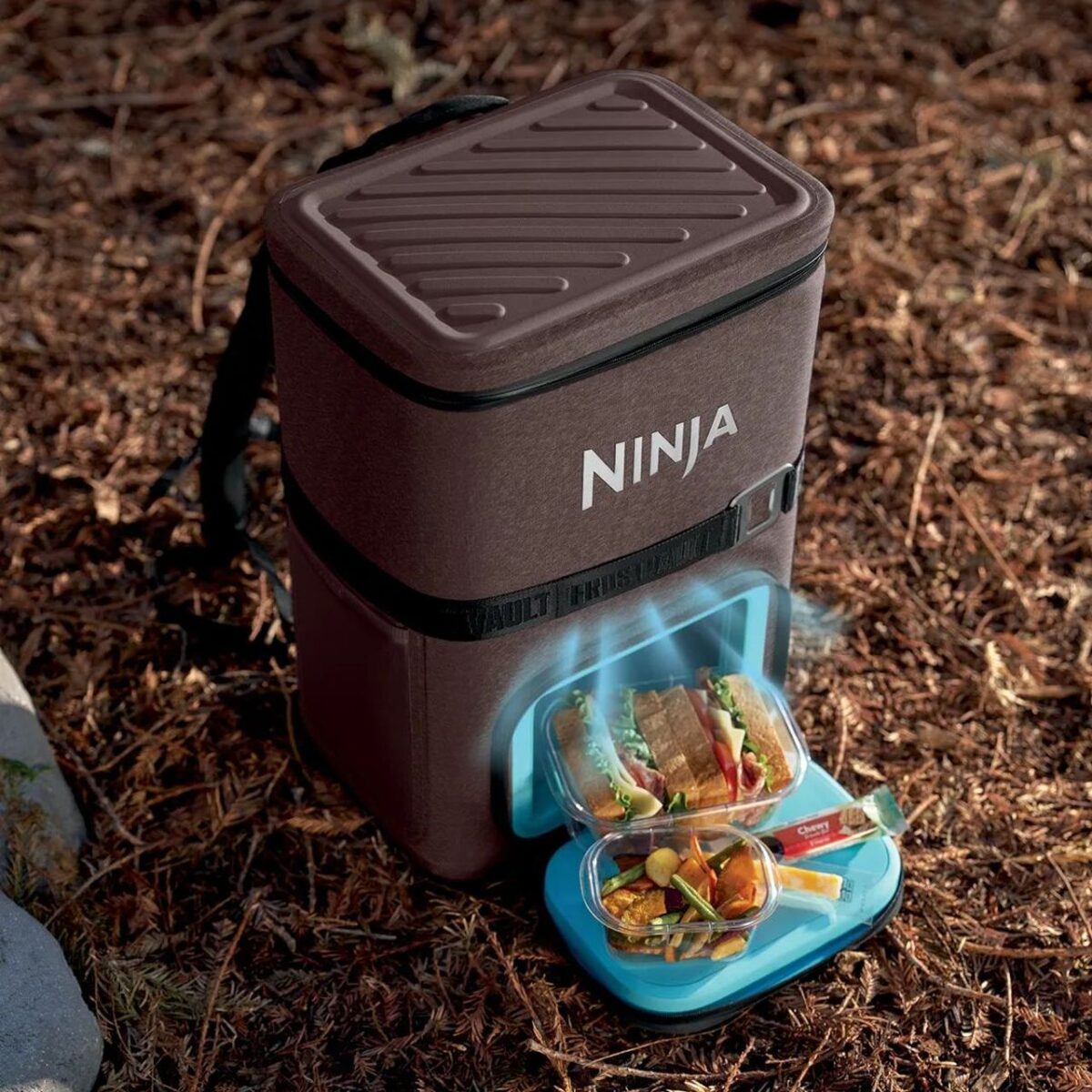 Ninja FrostVault Go Backpack Cooler has a Cold Dry Zone for Food