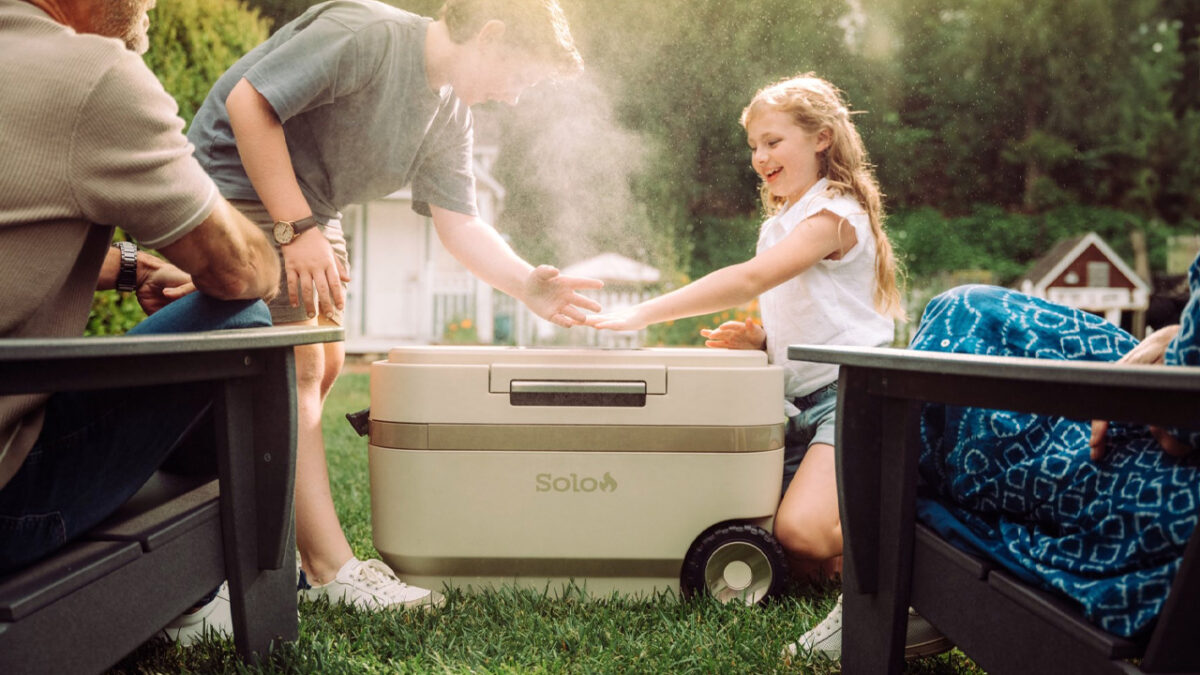 Solo Stove Windchill 47 Portable Cooler has Built-In Air Conditioner