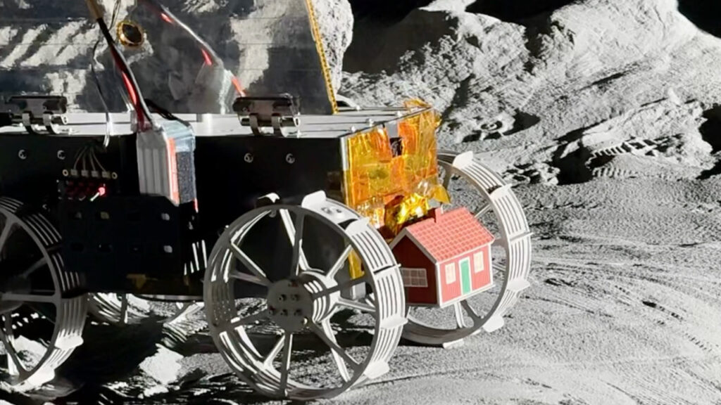 First House on Moon: Moonhouse to Make Lunar Landing in June