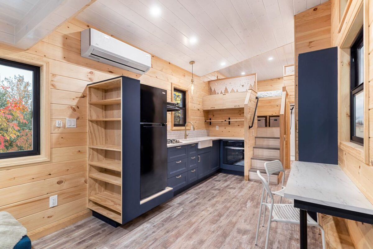 Backcountry's White Pine Tiny House Offers Storage Galore