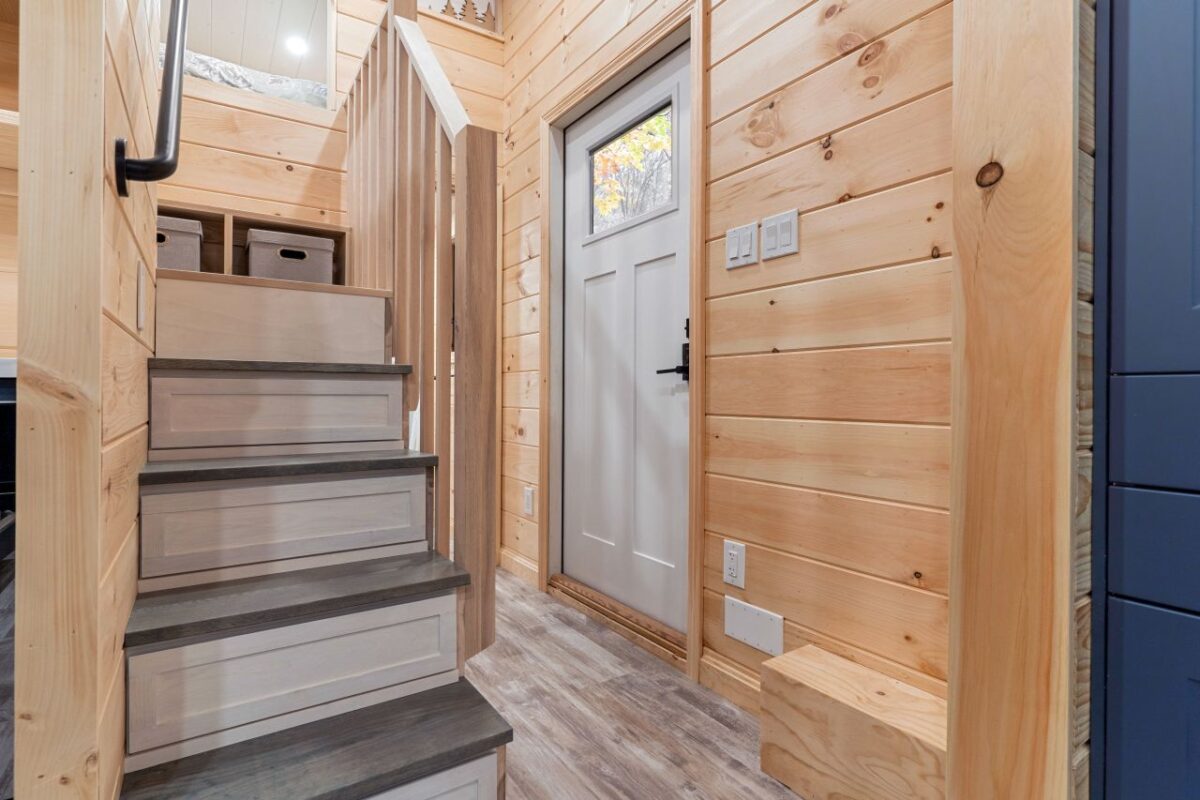 Backcountry's White Pine Tiny House Offers Storage Galore