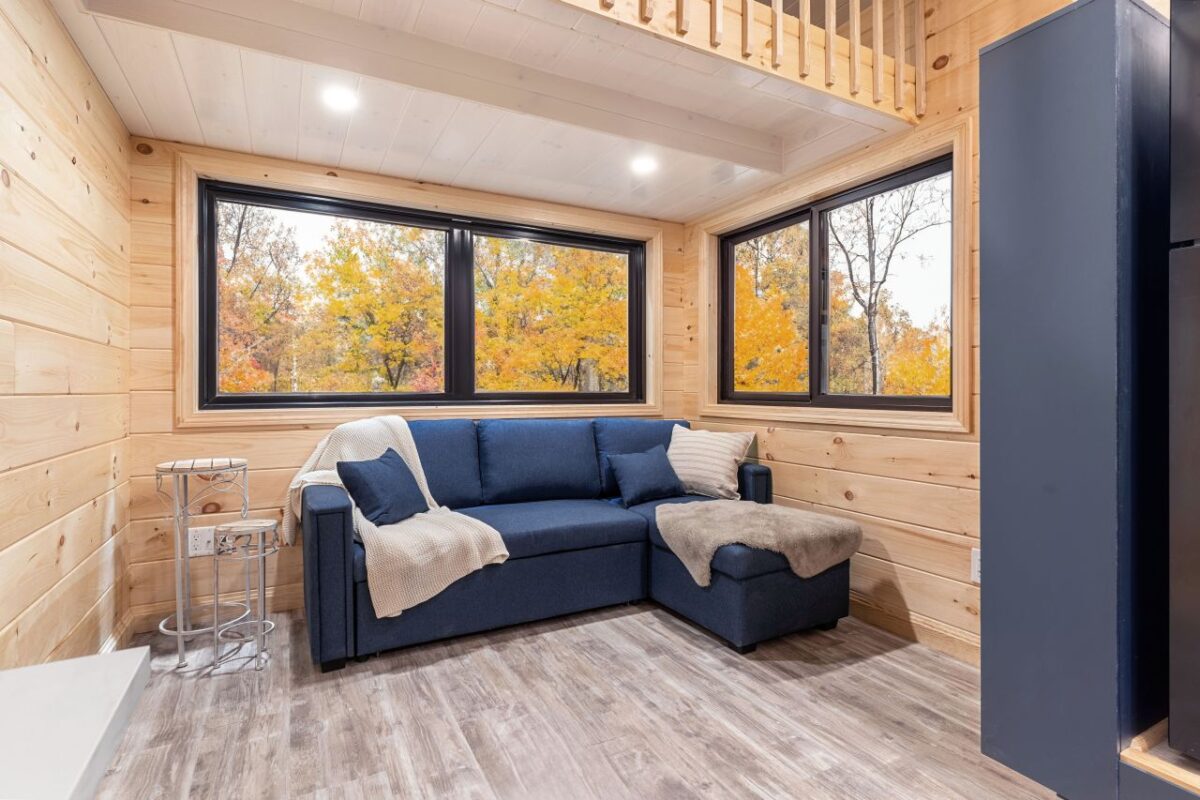 Backcountry's White Pine Tiny House Offers Storage Galore