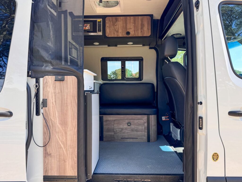 Tiffin GH2 Camper Van Built on Sprinter Chassis has Large Interior